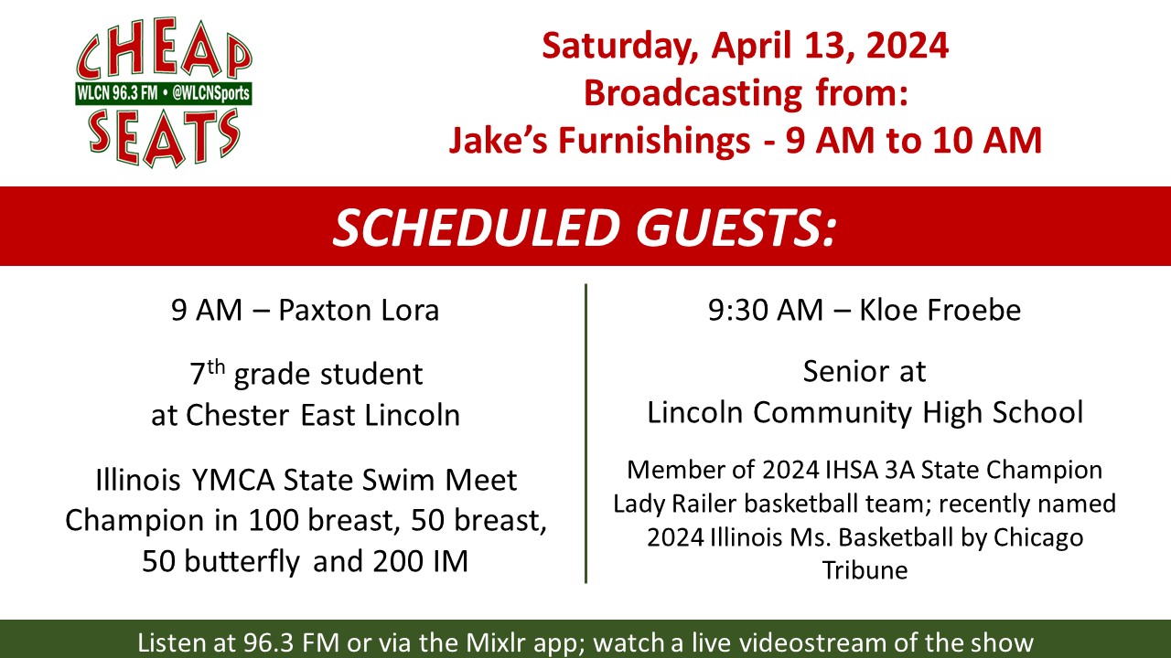 A pair of champions–Paxton Lora and Kloe Froebe–are scheduled guests on ...