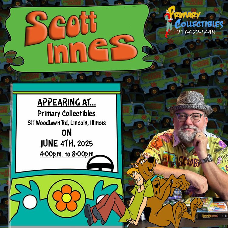 Appearance by Scott Innes (voice of Scooby Doo) at Primary Collectibles ...